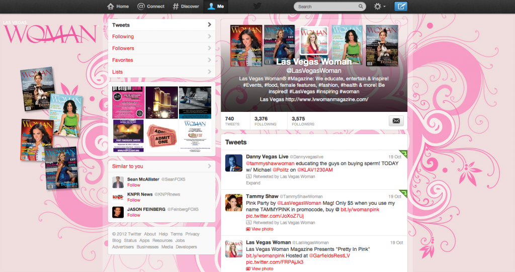 New Twitter Design Template: Combined Background and Header » Blog ...