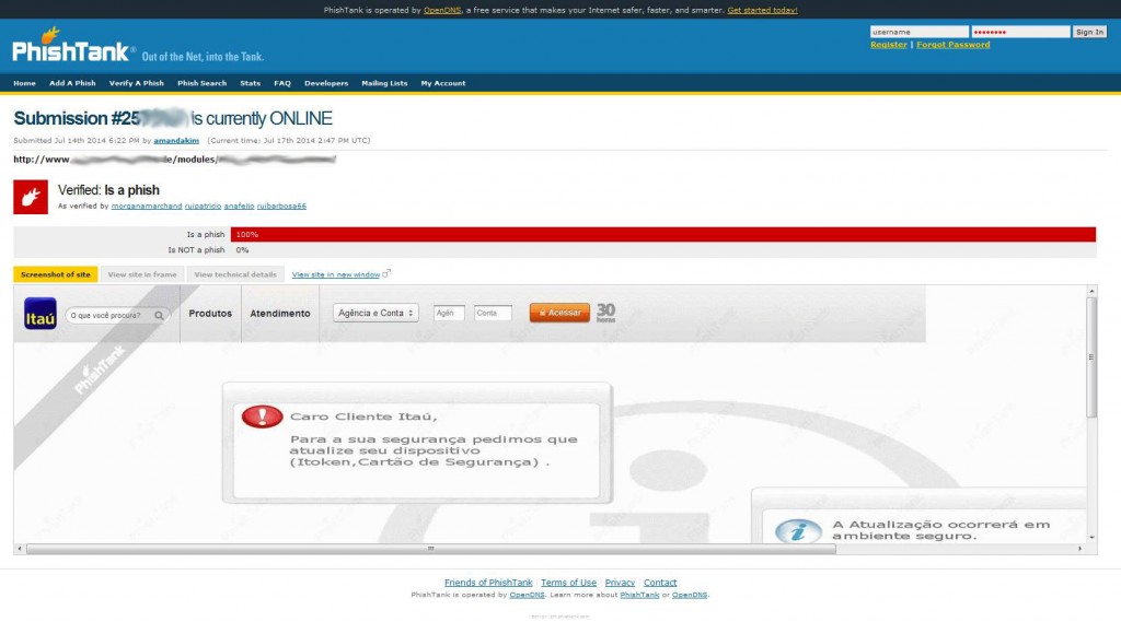 PhishTank Details - inlineVision: Web Development / E-Commerce / PPC ...